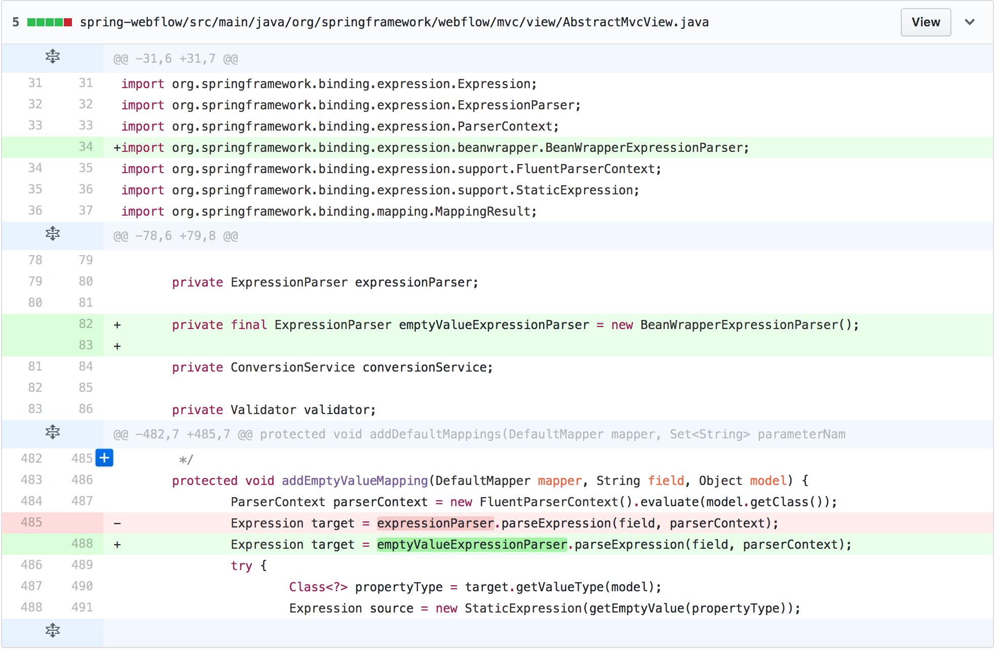 Spring WebFlow 远程代码执行漏洞分析(CVE-2017-4971)
