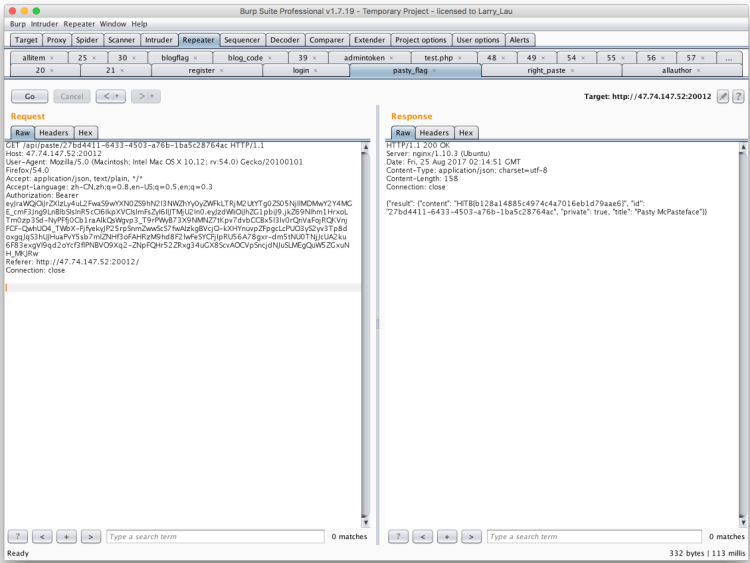 HITB CTF Singapore 2017 Web WP